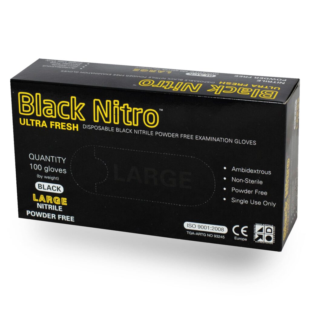 NITRILE BLACK DISPOSABLE – The Paper Pack Company