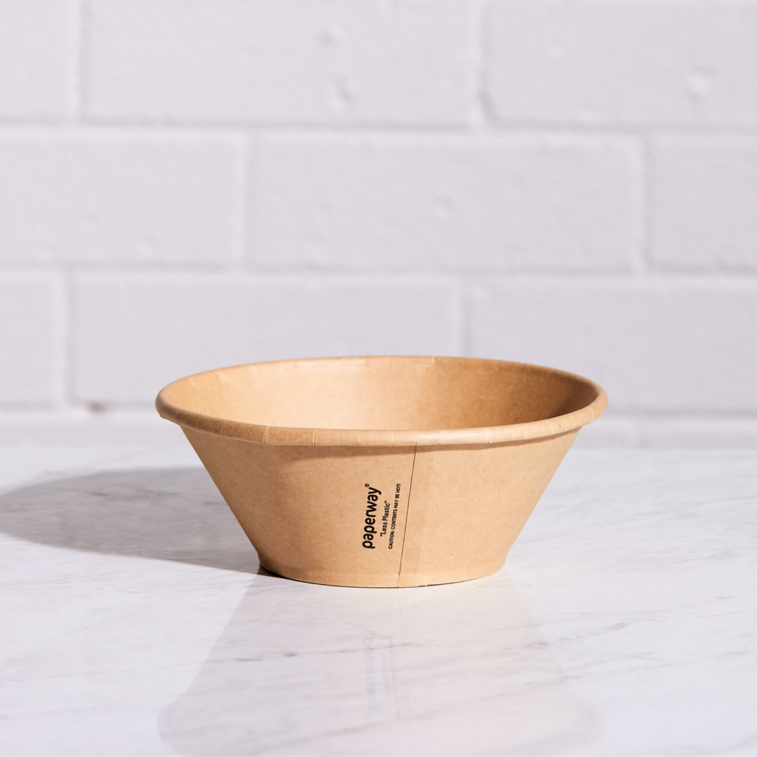 Deluxa 1050ml bowl – PP Kraft – The Paper Pack Company